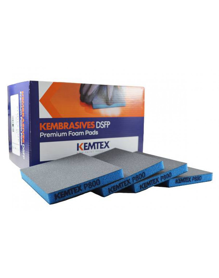 KEMTEX premium dubbelzijdige schuurspons P800-20st/doos